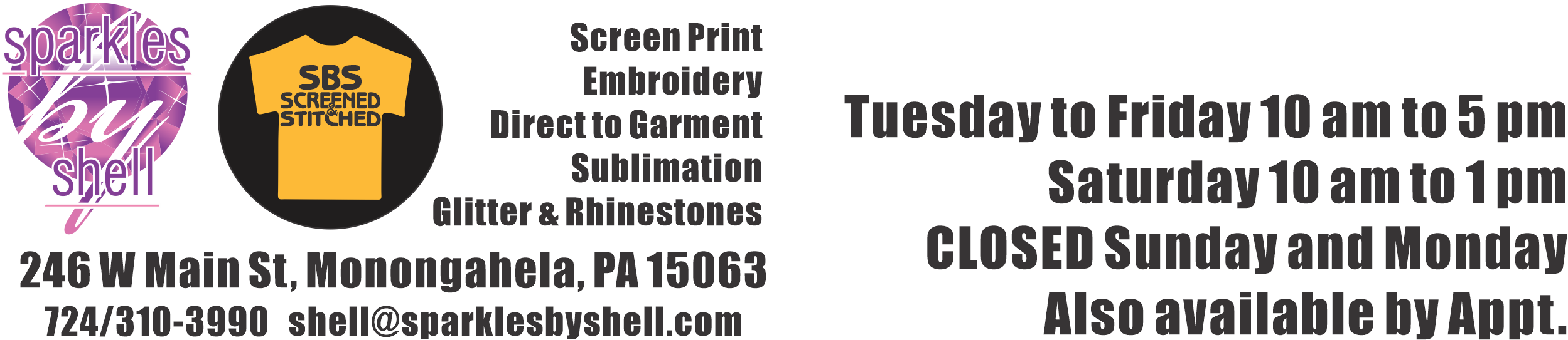 Let us help your brand get NOTICED. – Sparkles by Shell and SBS ...